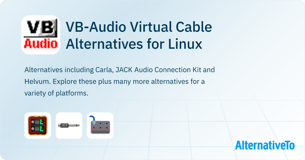 VB-Audio Virtual Cable Alternatives for Linux: Top 3 Audio Routers ...