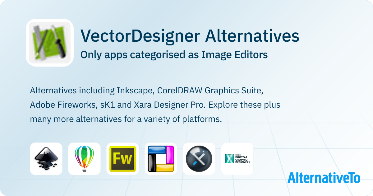 VectorDesigner Alternatives: Top 6 Image Editors | AlternativeTo
