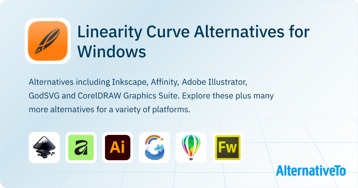 Linearity Curve Alternatives for Windows: Top 13 Vector Graphic Apps ...