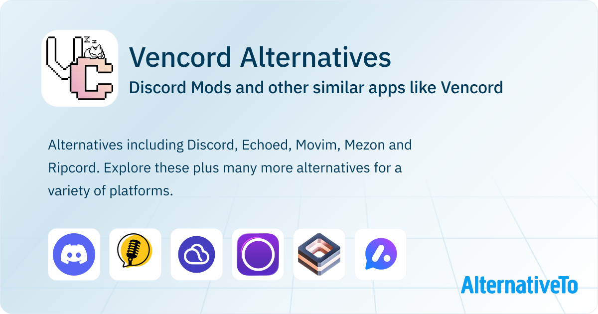 Vencord Alternatives: Top 12 Discord Mods & Similar Apps | AlternativeTo
