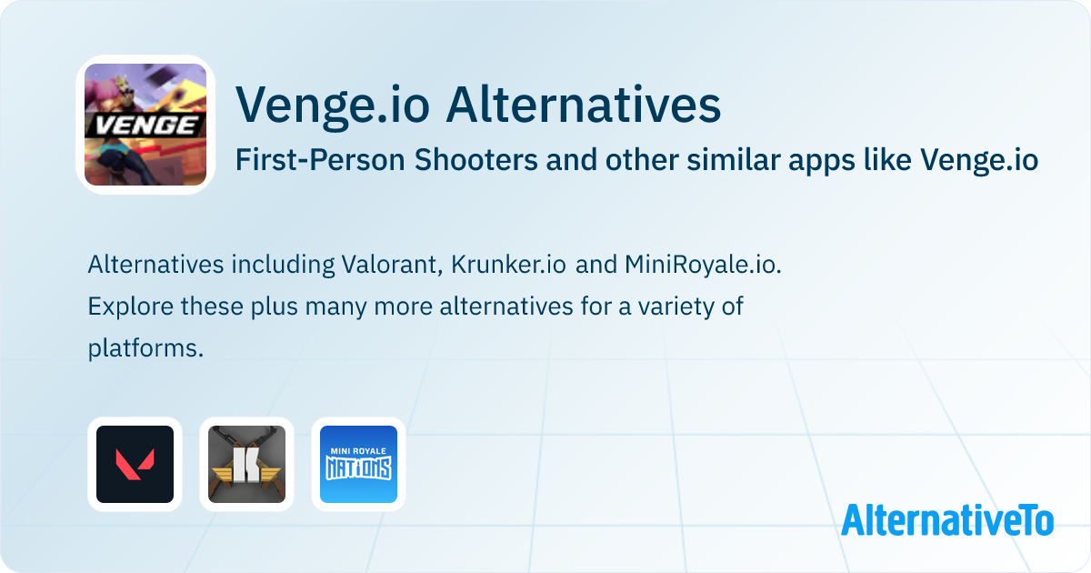 Venge.io Alternatives: Top 3 First-Person Shooters & Similar Games ...