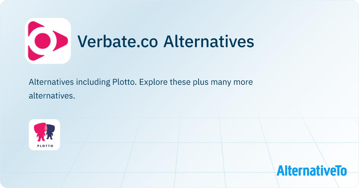 Verbate.co Alternatives - Explore Similar Apps & Services | AlternativeTo