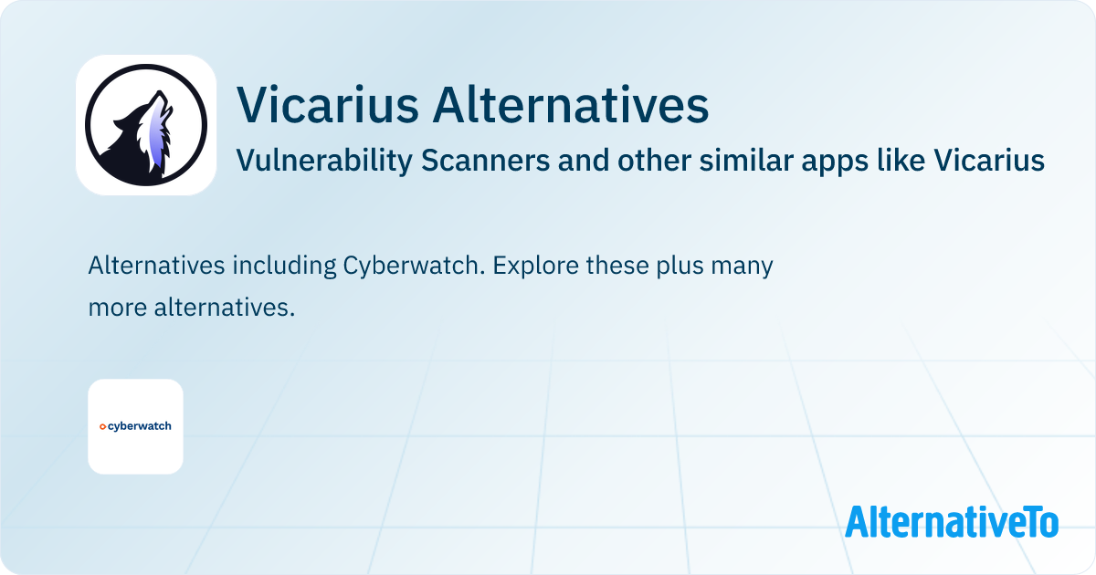 Vicarius Alternatives: Top 1 Vulnerability Scanners & Similar Apps ...