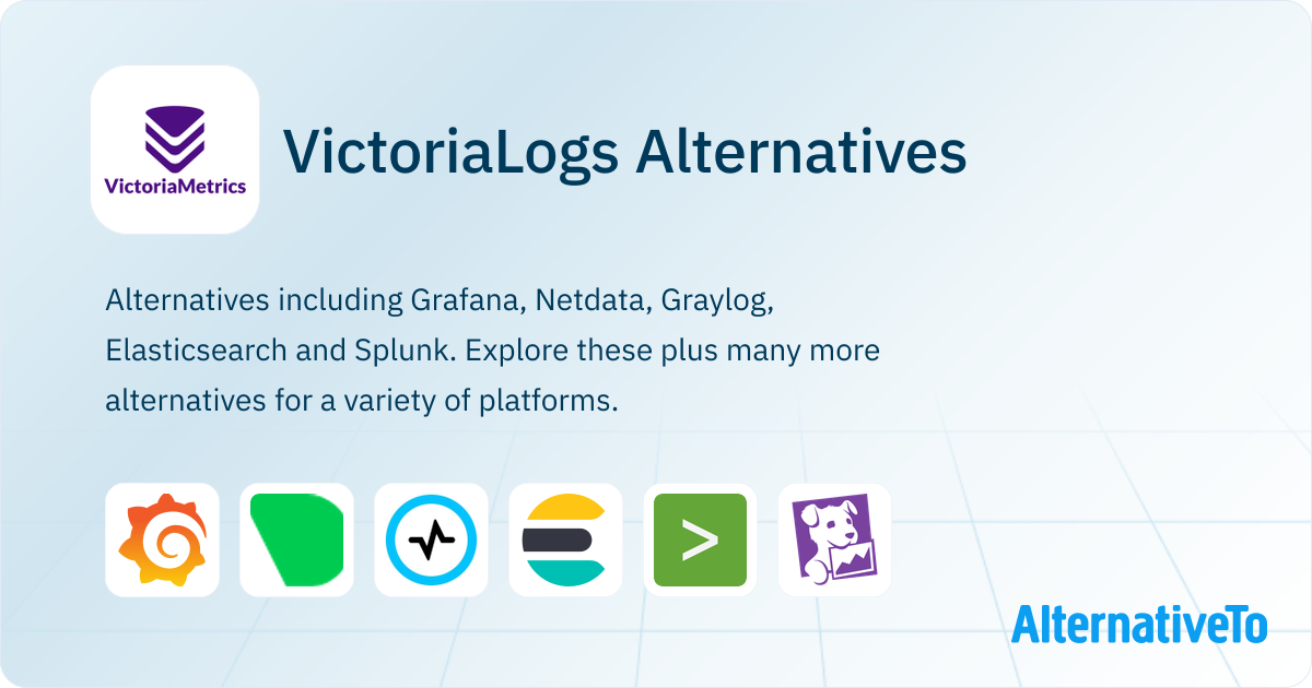 VictoriaLogs Alternatives - Explore Similar Sites & Apps | AlternativeTo