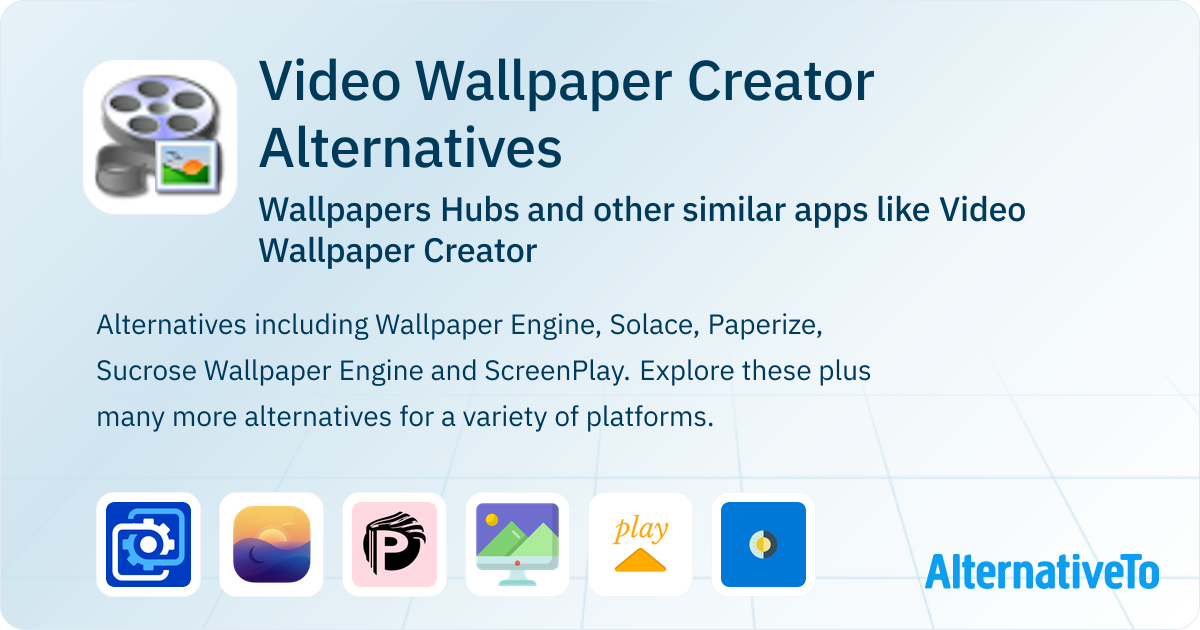 Video Wallpaper Creator Alternatives: Top 12 Wallpapers Hubs & Similar ...
