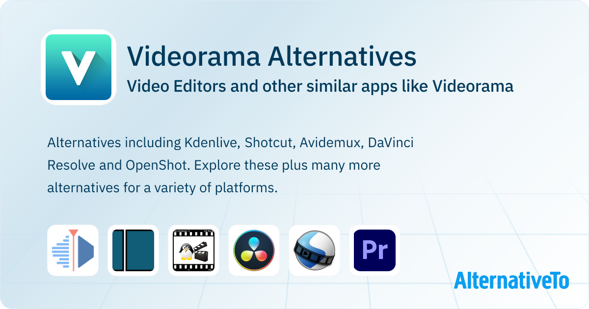 Videorama Alternatives: Top 12 Video Editors & Similar Apps | AlternativeTo