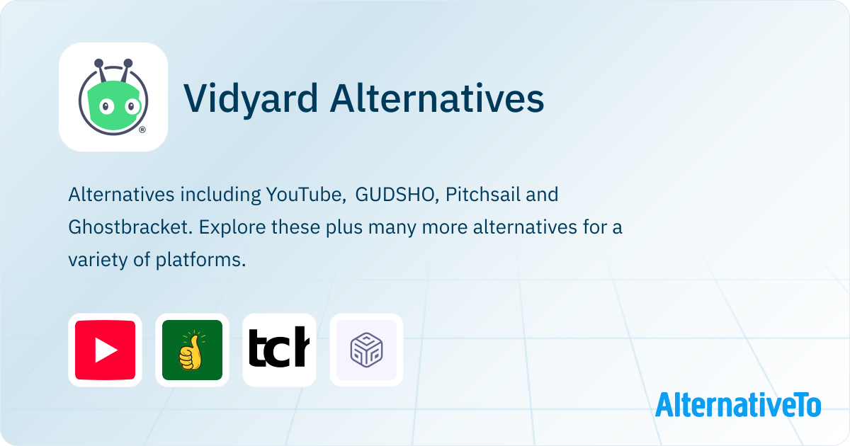 Vidyard Alternatives - Explore Similar Apps & Services | AlternativeTo