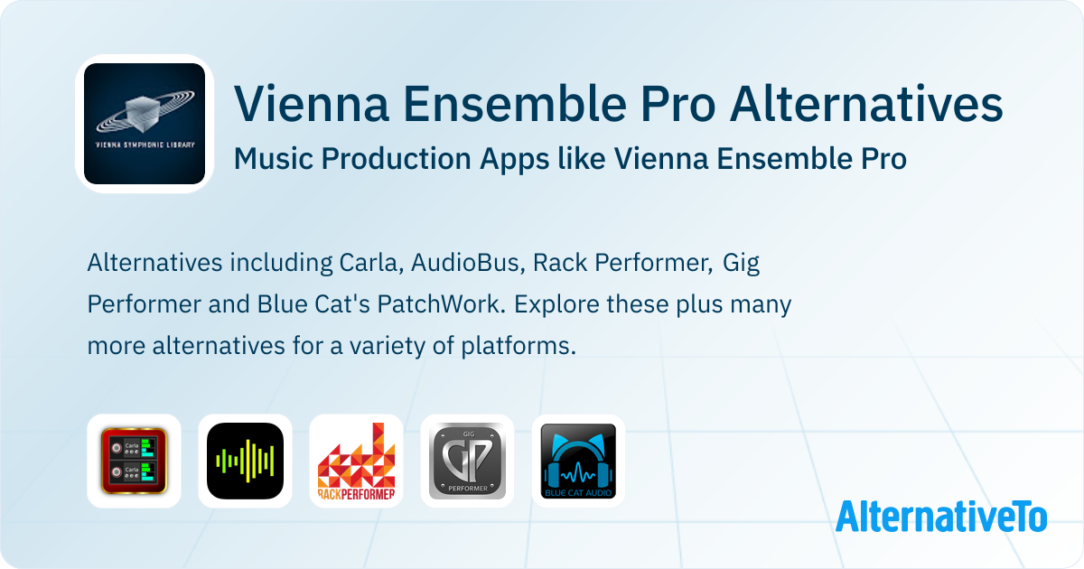 Vienna Ensemble Pro Alternatives: Top 5 Music Production & Similar Apps ...
