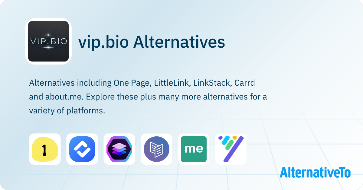 vip.bio Alternatives - Explore Similar Sites & Apps | AlternativeTo