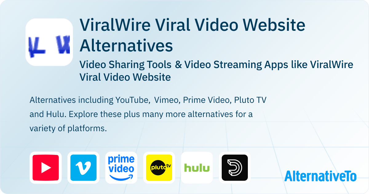 ViralWire Viral Video Website Alternatives: Top 12 Video Sharing Tools ...