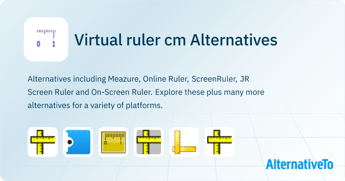 Virtual ruler cm Alternatives - Explore Similar Software | AlternativeTo