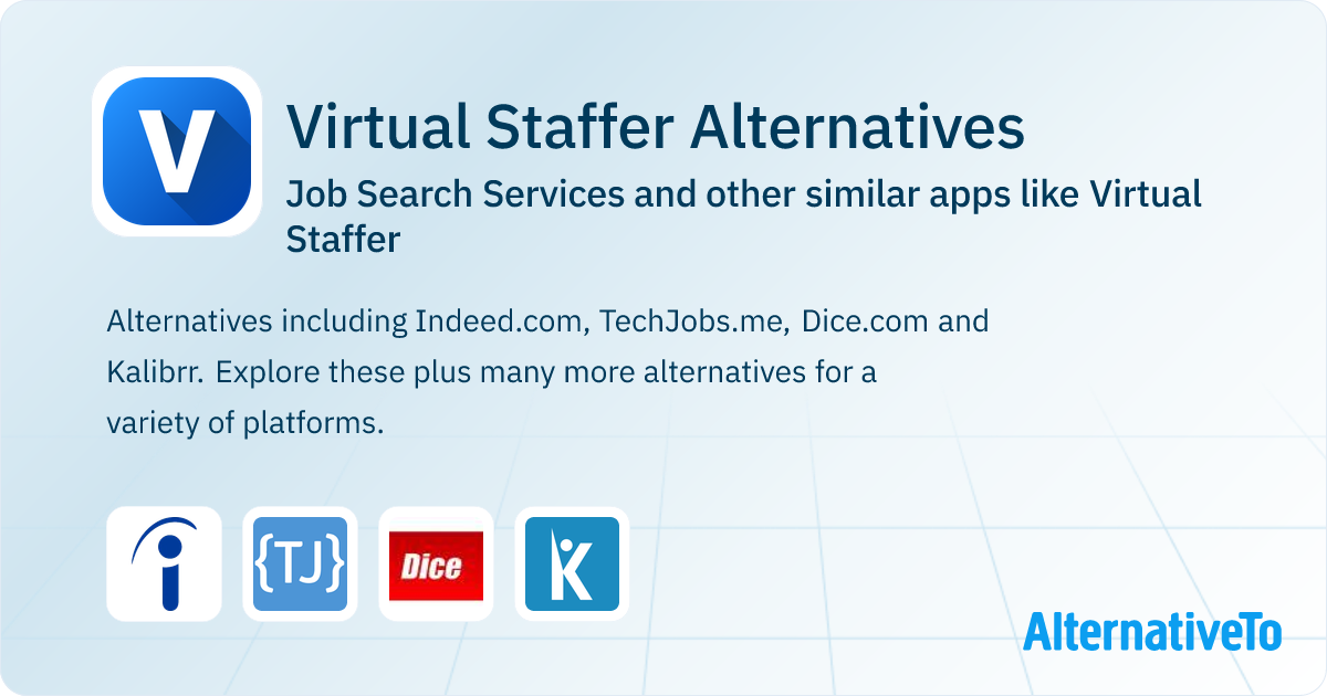 Virtual Staffer Alternatives: Top 4 Job Search Services & Similar ...