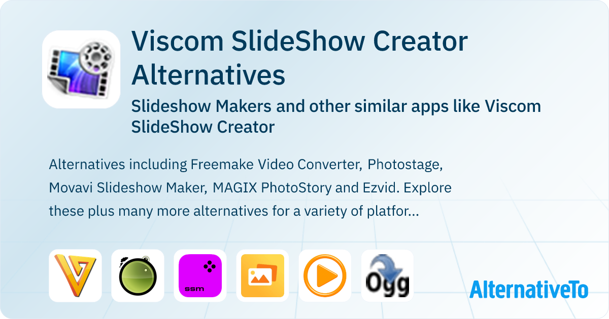Viscom SlideShow Creator Alternatives: Top 12 Slideshow Makers ...