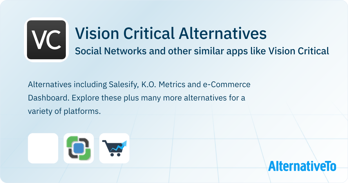 Vision Critical Alternatives: Top 3 Social Networks & Similar Apps ...