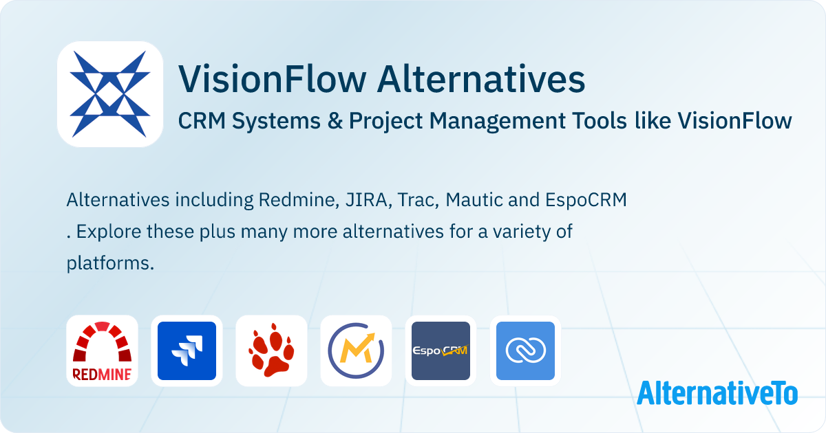 VisionFlow Competitors: Top 12 Alternative CRM Systems | AlternativeTo