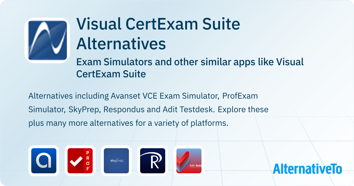 Visual CertExam Suite Alternatives: Top 5 Exam Simulators & Similar ...