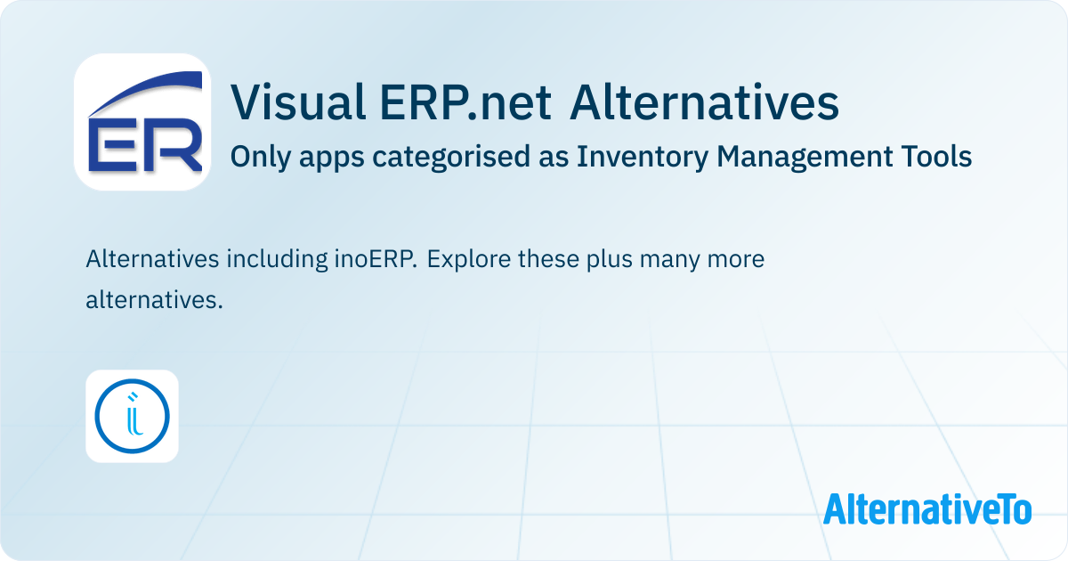 Visual ERP.net Alternatives: Top 1 Inventory Management Tools ...