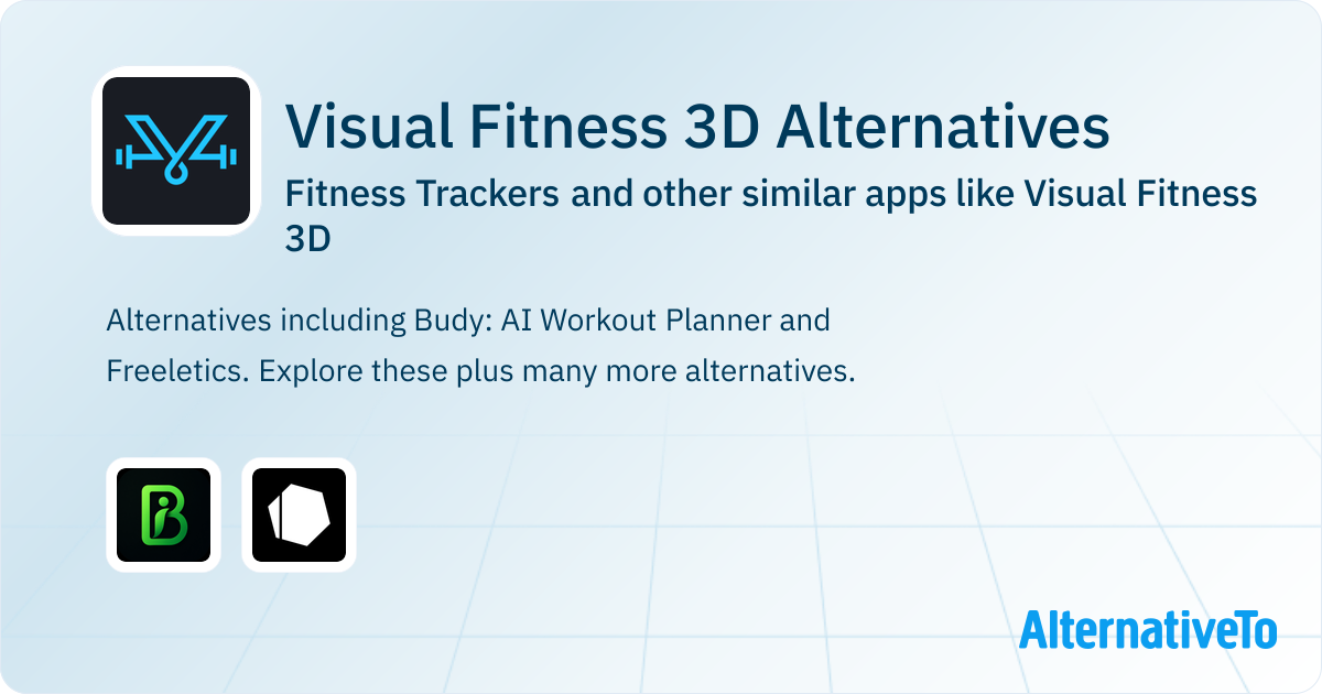 Visual Fitness 3D Alternatives: Top 1 Fitness Trackers & Similar Apps ...