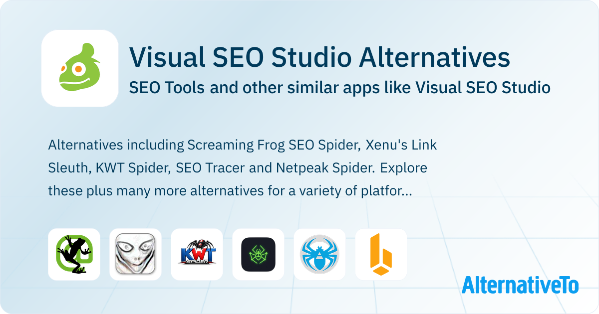 Visual SEO Studio Alternatives: Top 12 SEO Tools & Similar Apps ...