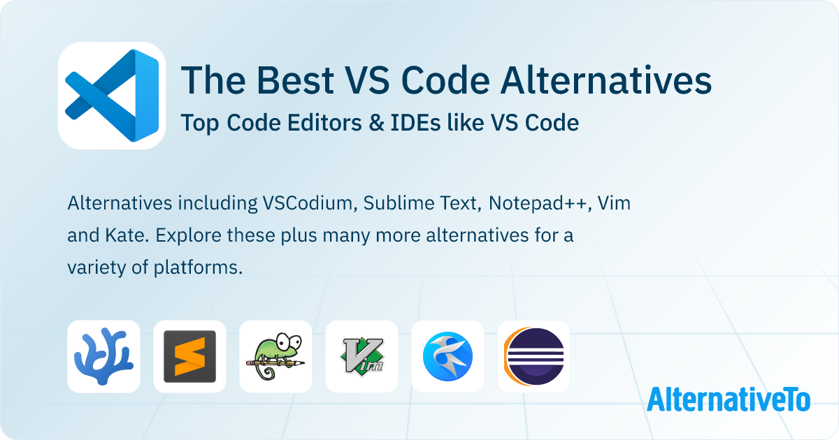 VS Code Alternatives for Android: Top 12 Code Editors & IDEs | AlternativeTo