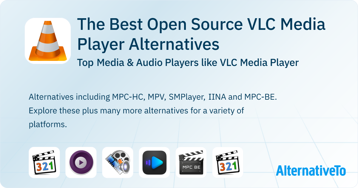 Open Source VLC Media Player Alternatives: Top 12 Media & Audio Players ...