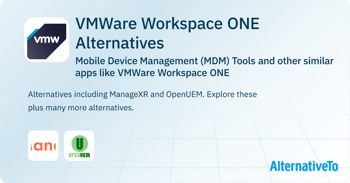 VMWare Workspace ONE Alternatives: Top 2 Mobile Device Management (MDM ...