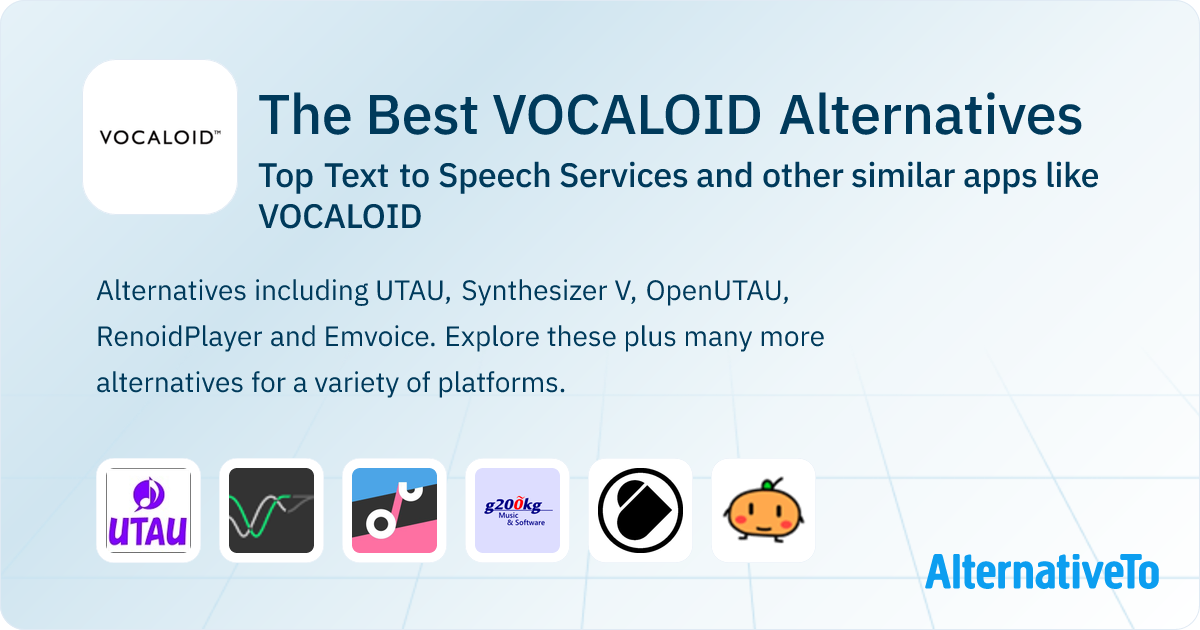 Best VOCALOID Alternatives: Top Text to Speech Services in 2025 ...