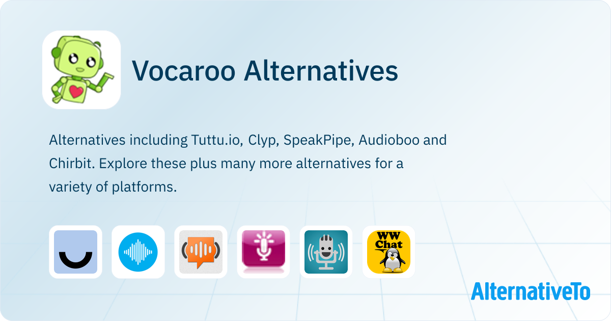 Vocaroo Alternatives - Explore Similar Sites & Apps | AlternativeTo