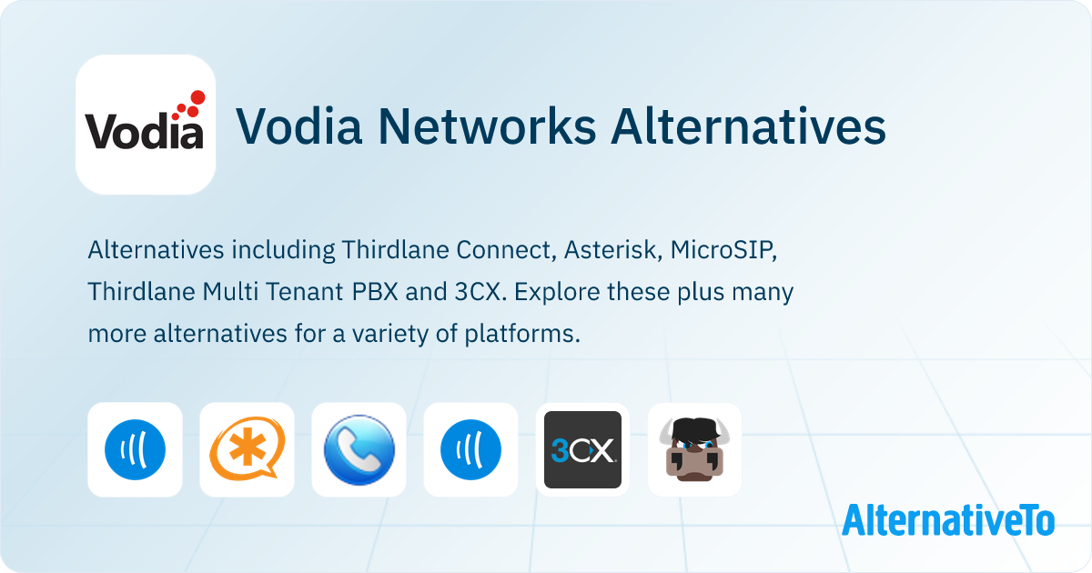 Vodia Networks Alternatives - Explore Similar Apps | AlternativeTo