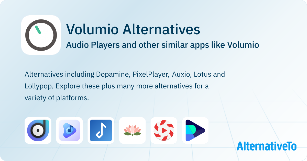 Volumio Alternatives: Top 12 Audio Players & Similar Apps | AlternativeTo