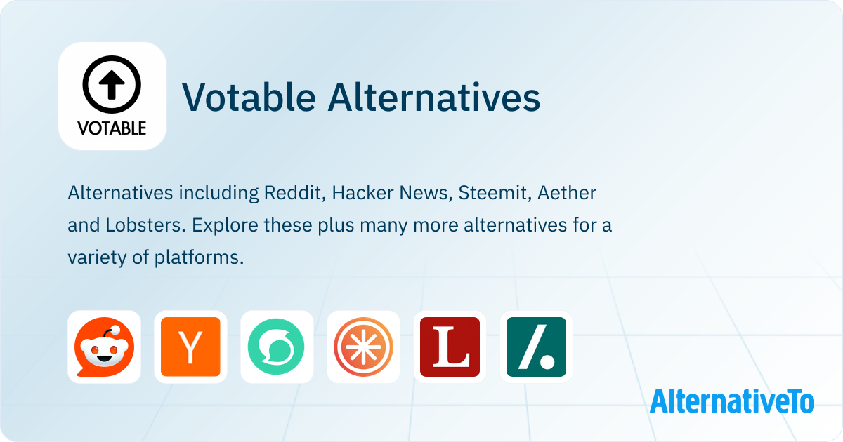 Votable Alternatives - Explore Similar Sites & Apps | AlternativeTo