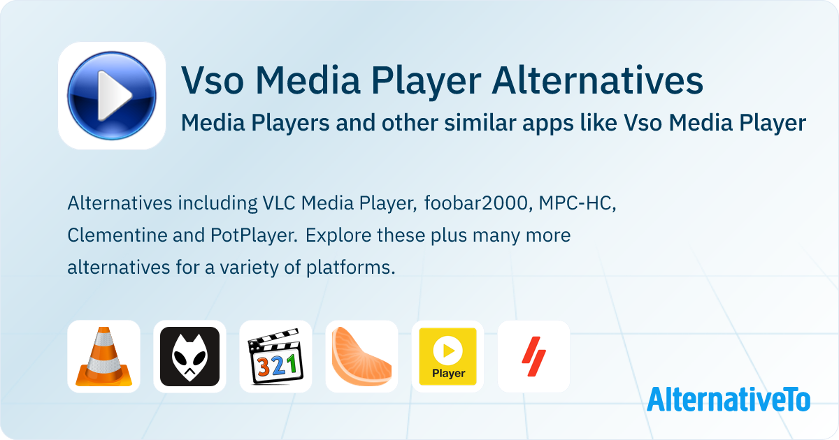 Vso Media Player Alternatives: Top 12 Media Players & Similar Apps ...