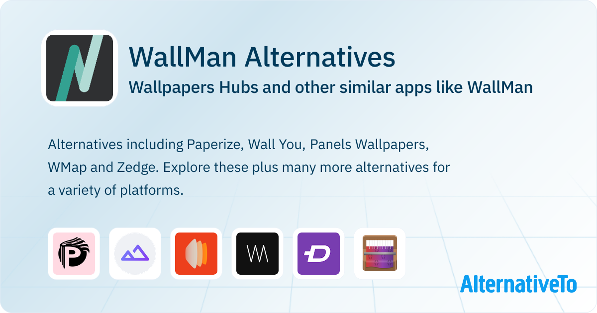 WallMan Alternatives: Top 12 Wallpapers Hubs & Similar Apps | AlternativeTo