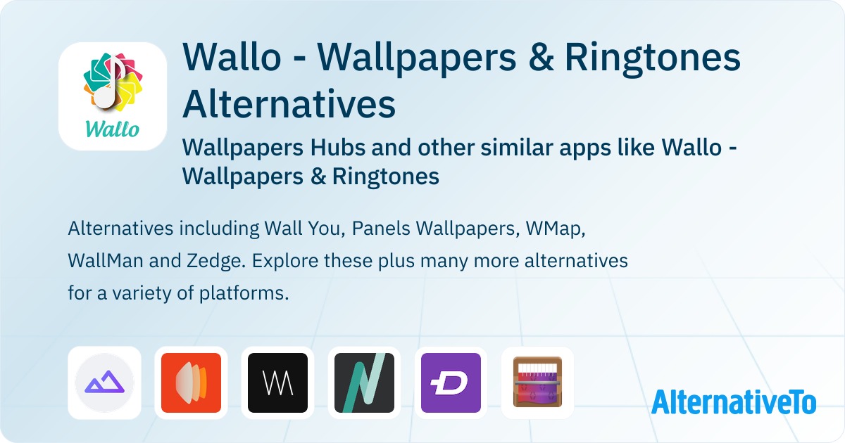 Wallo - Wallpapers & Ringtones Alternatives: Top 12 Wallpapers Hubs ...