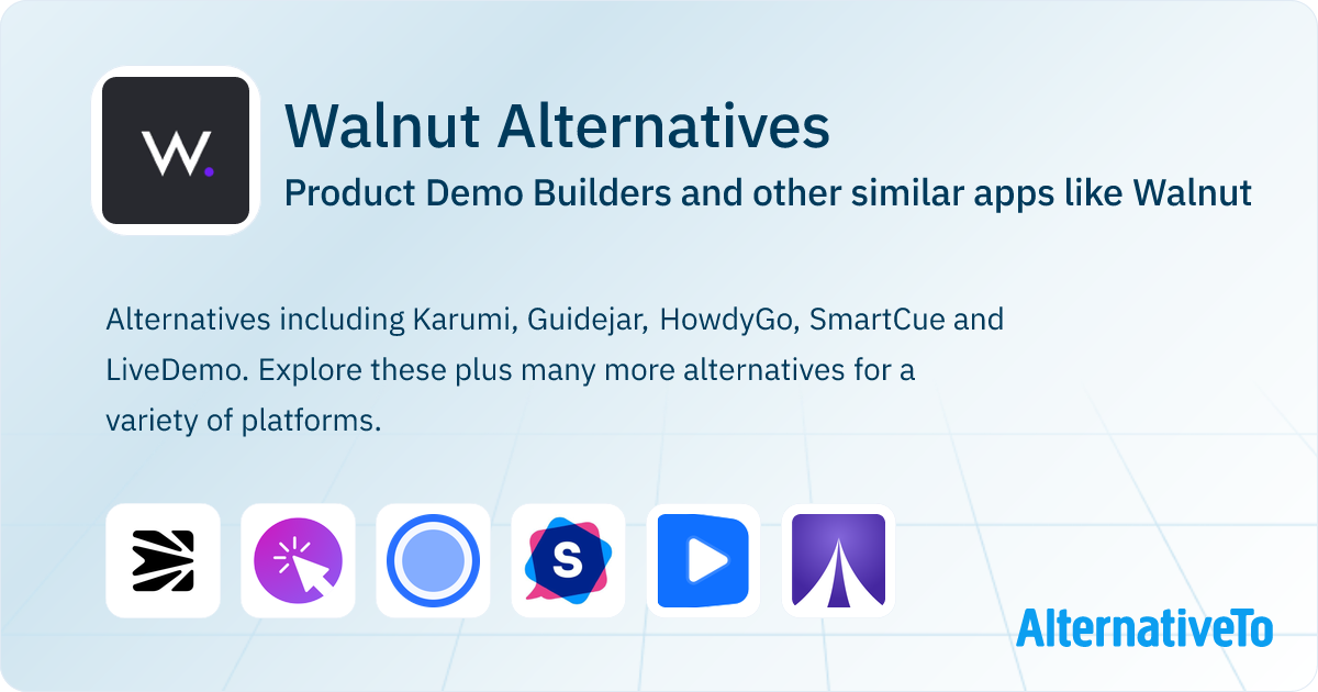 Walnut Alternatives: Top 9 Product Demo Builders & Similar Apps ...