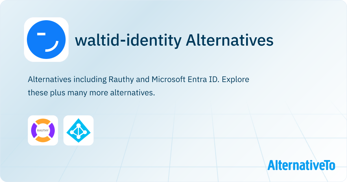 waltid-identity Alternatives - Explore Similar Sites & Apps | AlternativeTo