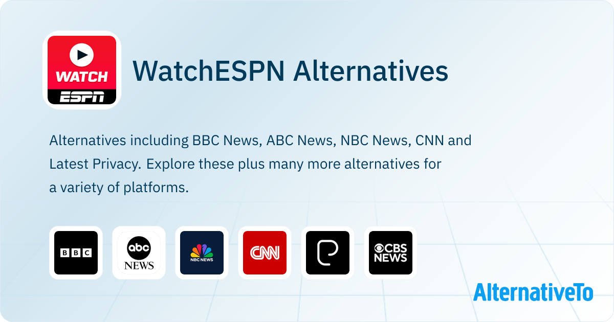 WatchESPN Alternatives - Explore Similar Apps | AlternativeTo