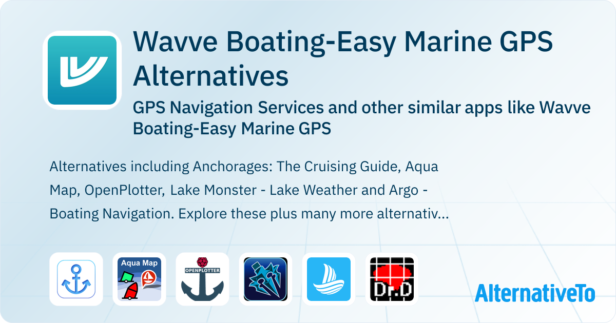 Wavve Boating-Easy Marine GPS Alternatives: Top 7 GPS Navigation ...