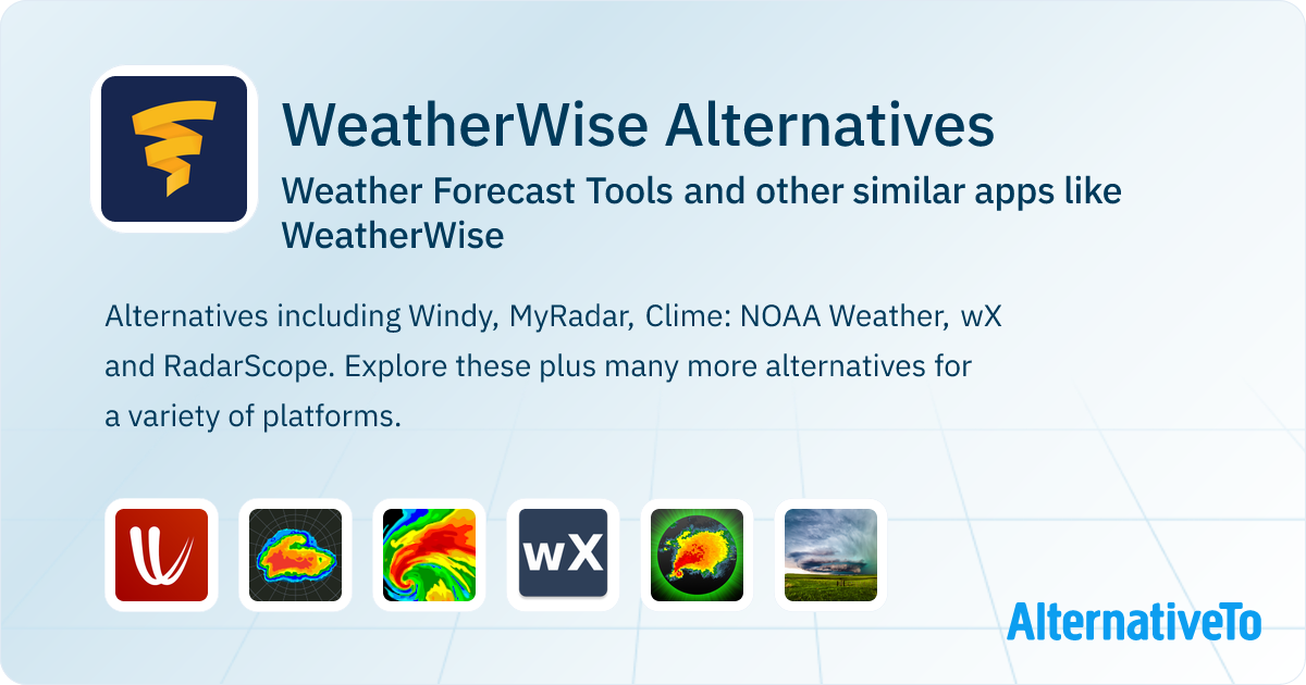 WeatherWise Alternatives: Top 9 Weather Forecast Tools & Similar Apps ...