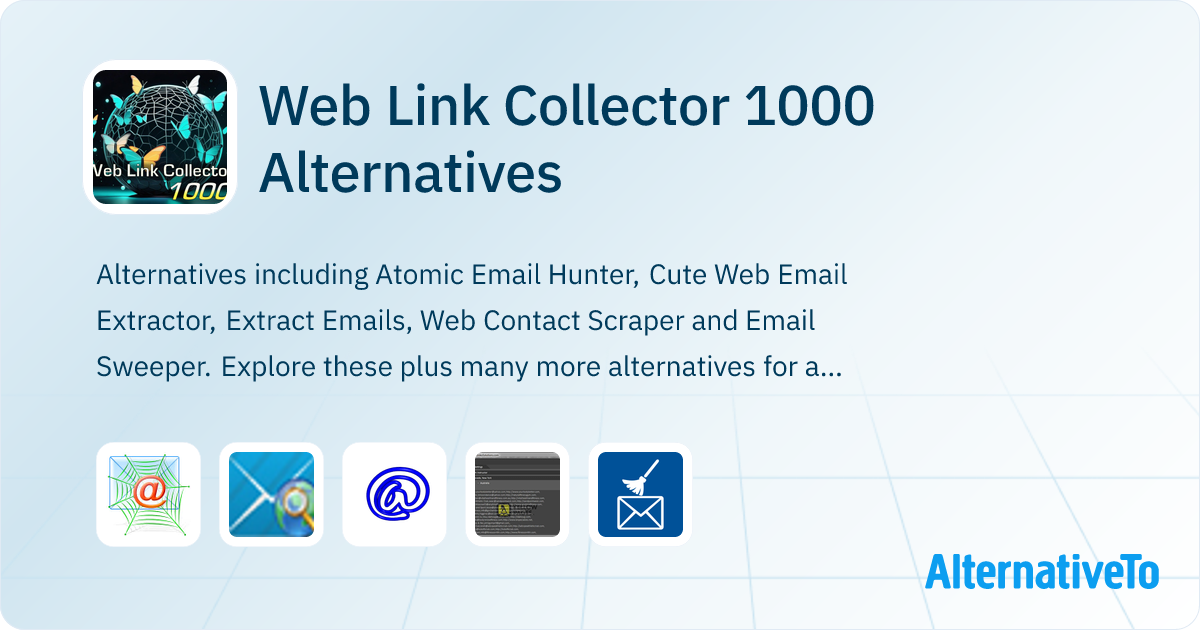 Web Link Collector 1000 Alternatives - Explore Similar Software ...