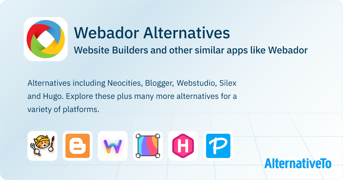 Webador Alternatives: Top 12 Website Builders & Similar Websites ...
