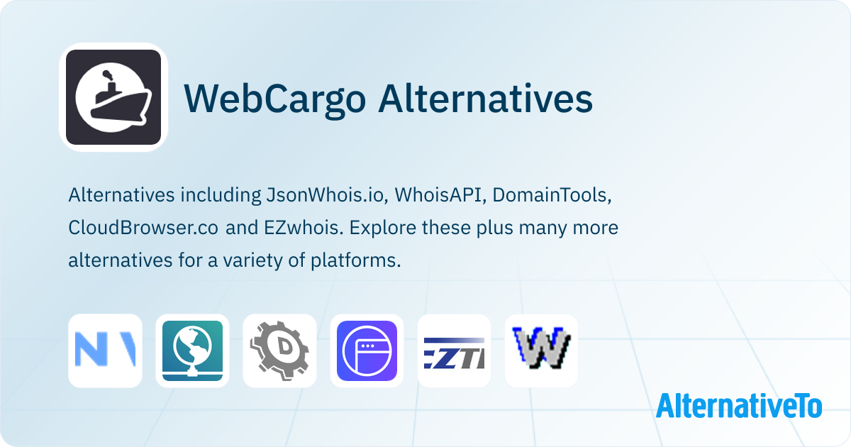 WebCargo Alternatives - Explore Similar Sites & Apps | AlternativeTo