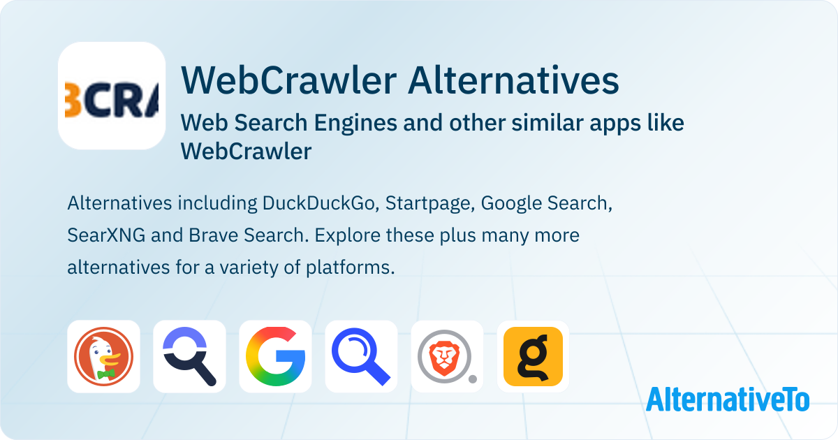 WebCrawler Alternatives: Top 12 Web Search Engines & Similar Websites ...