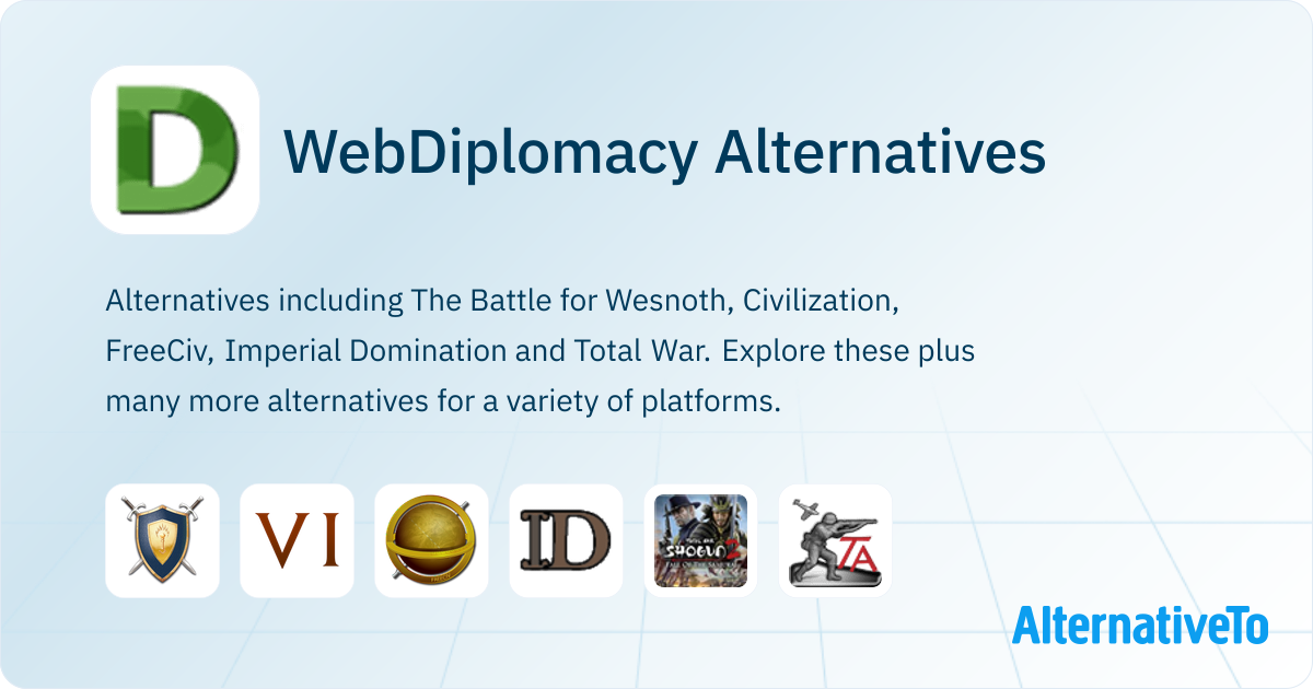 Games Like WebDiplomacy: Similar Turn Based Games | AlternativeTo