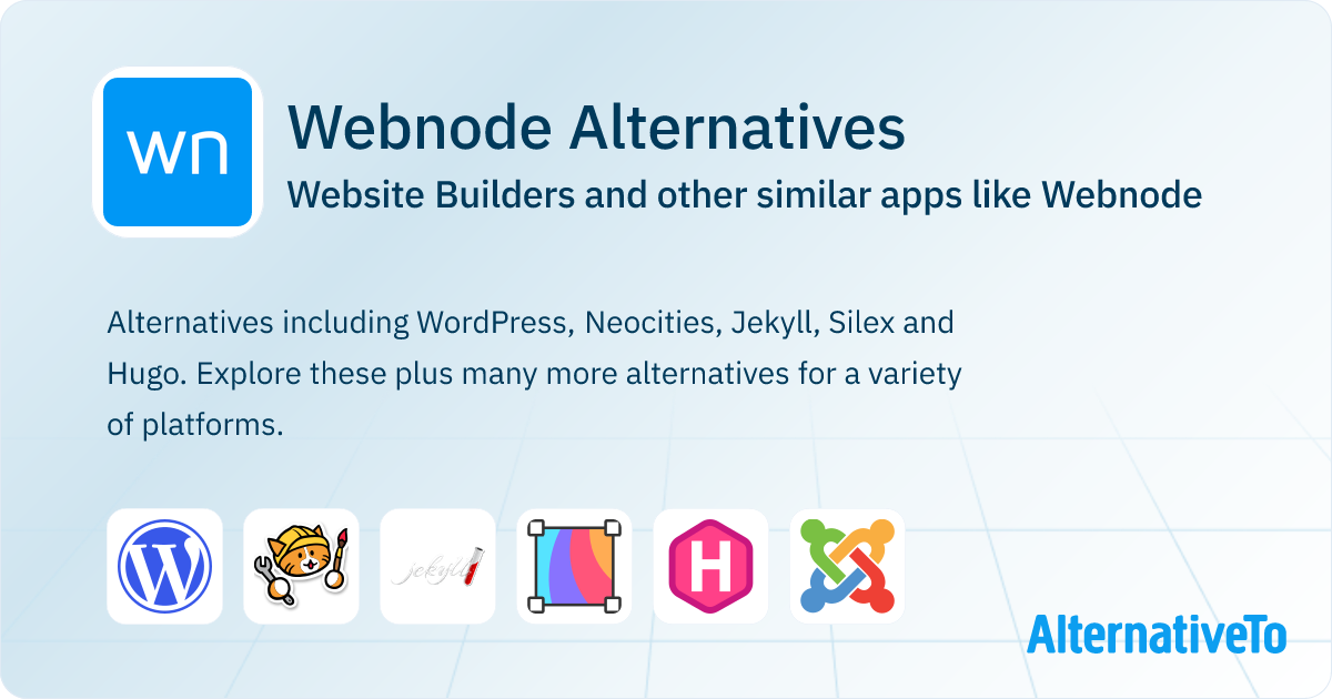 Webnode Alternatives: Top 12 Website Builders & Similar Apps ...