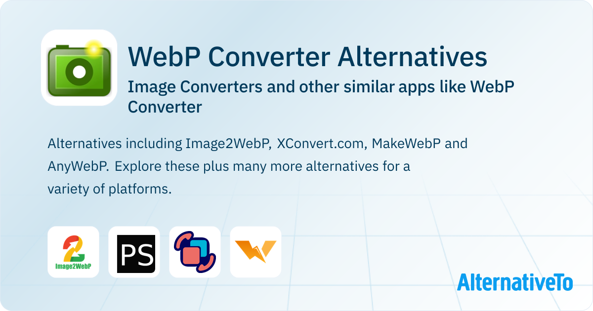 WebP Converter Alternatives: Top 4 Image Converters & Similar Apps ...