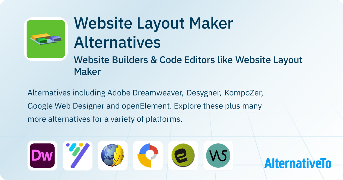 Website Layout Maker Alternatives: Top 21 Website Builders | AlternativeTo
