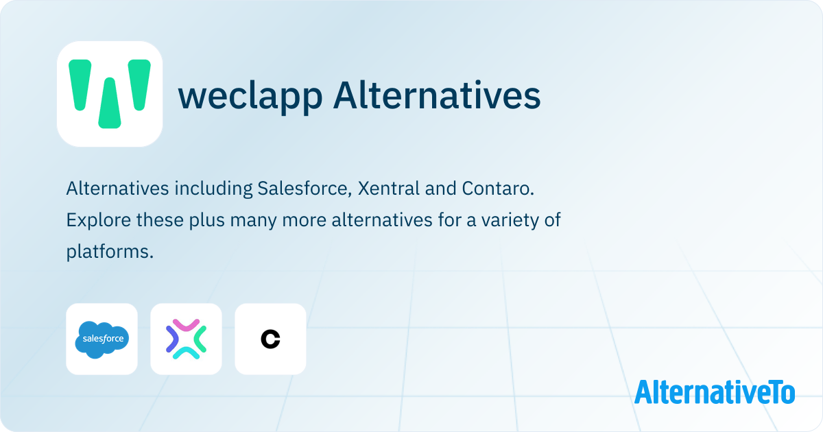 weclapp Alternatives - Explore Similar Sites & Apps | AlternativeTo