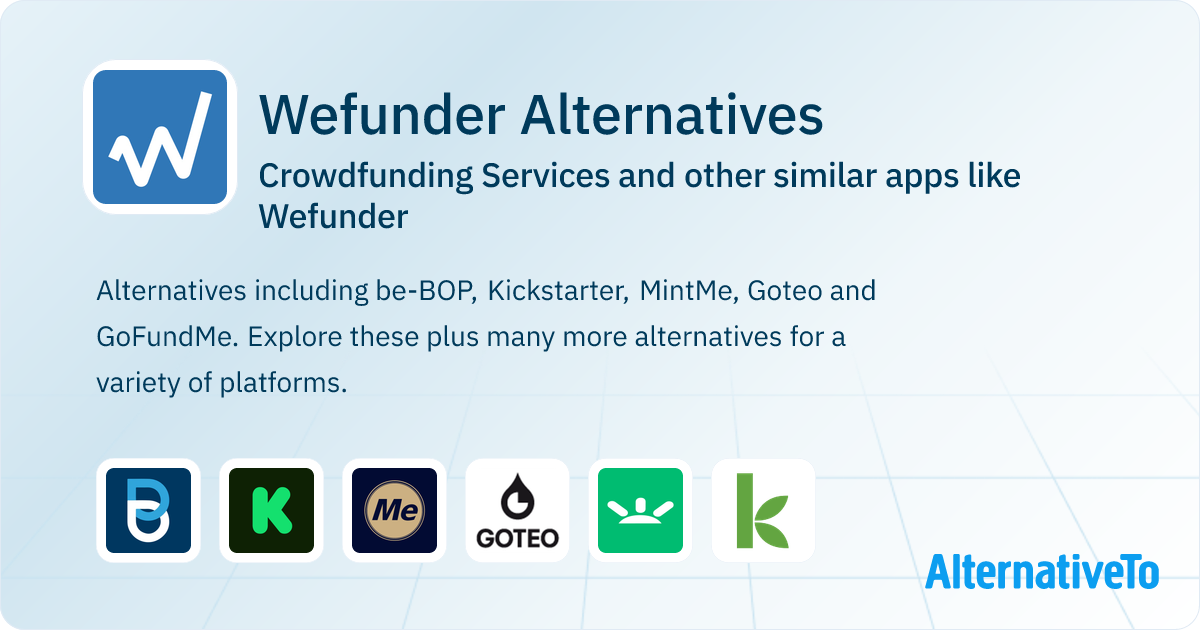 Wefunder Alternatives: Top 12 Crowdfunding Services & Similar Apps ...