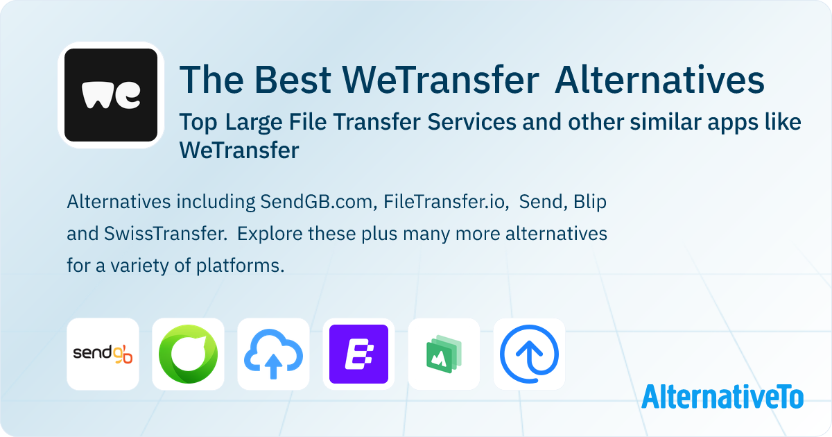 Best WeTransfer Alternatives: Top Large File Transfer Services in 2025 ...